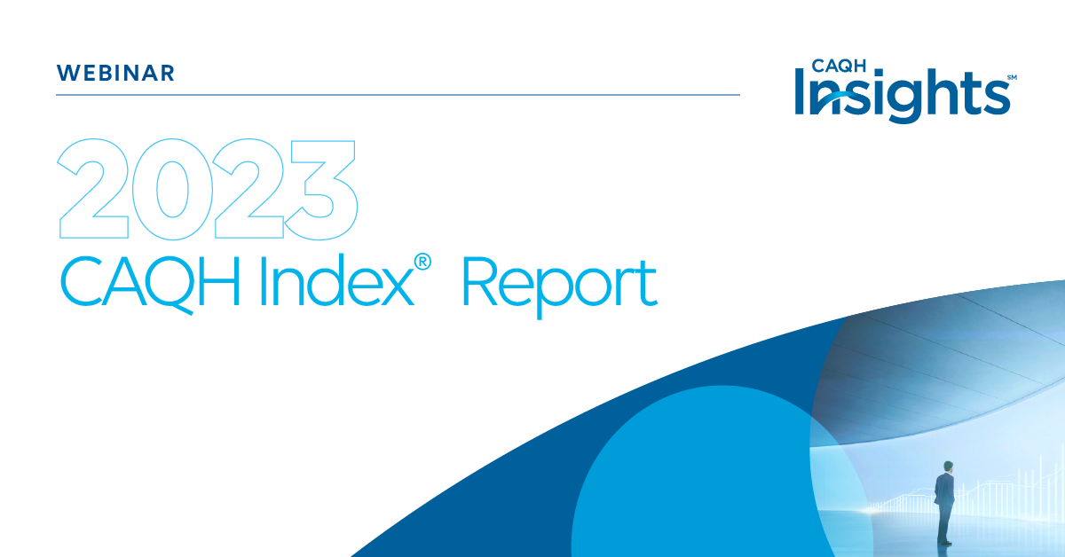 The CAQH Index Report